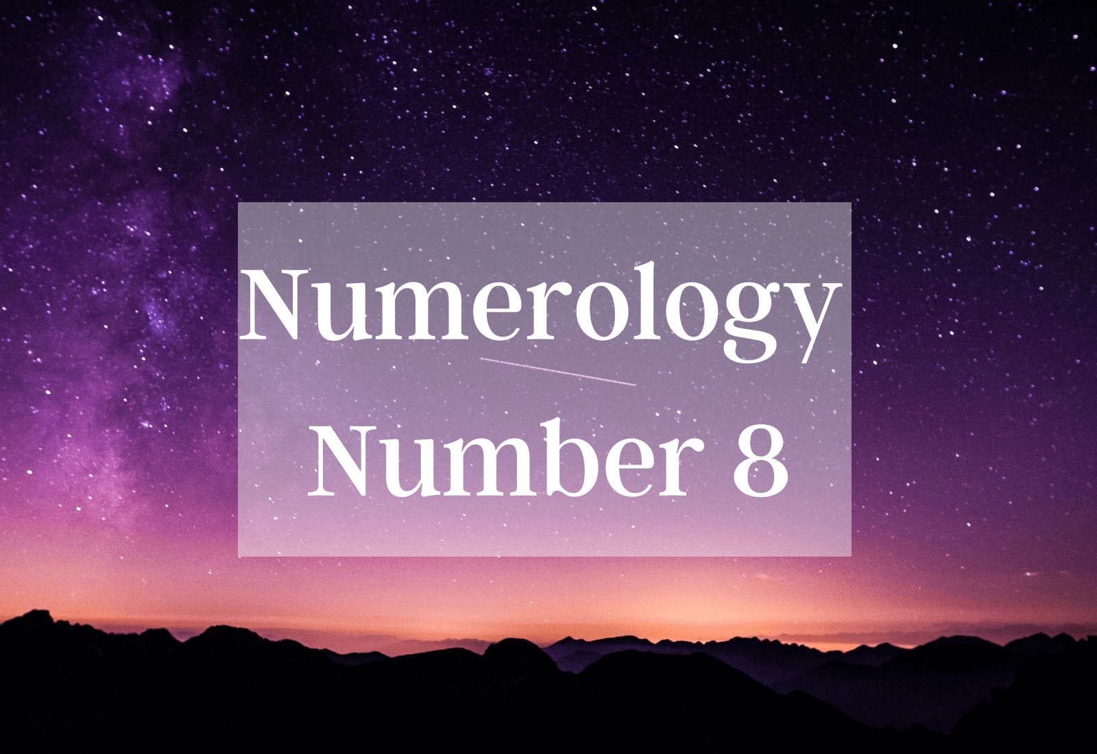Numerology number 8 - the dominant number of confident, strong ...